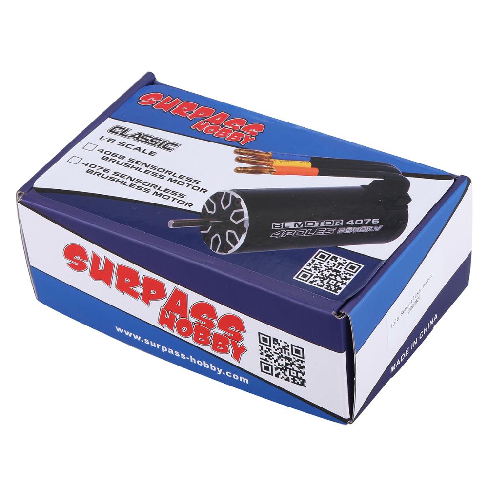 SURPASS HOBBY 4076 Motor 1700KV 2000KV 2250KV 4 Po... – Grandado