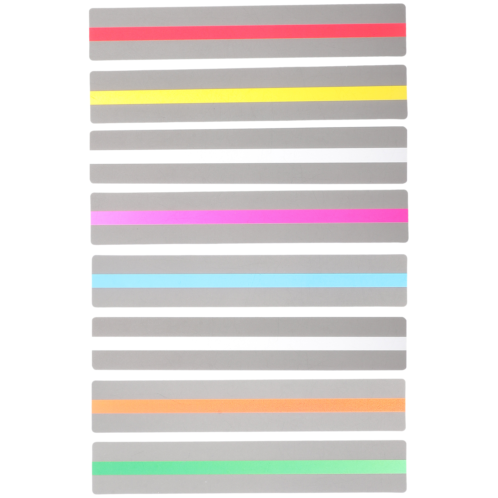 8PCS Reading Guide Strips Colored Overlay Bookmark... – Grandado