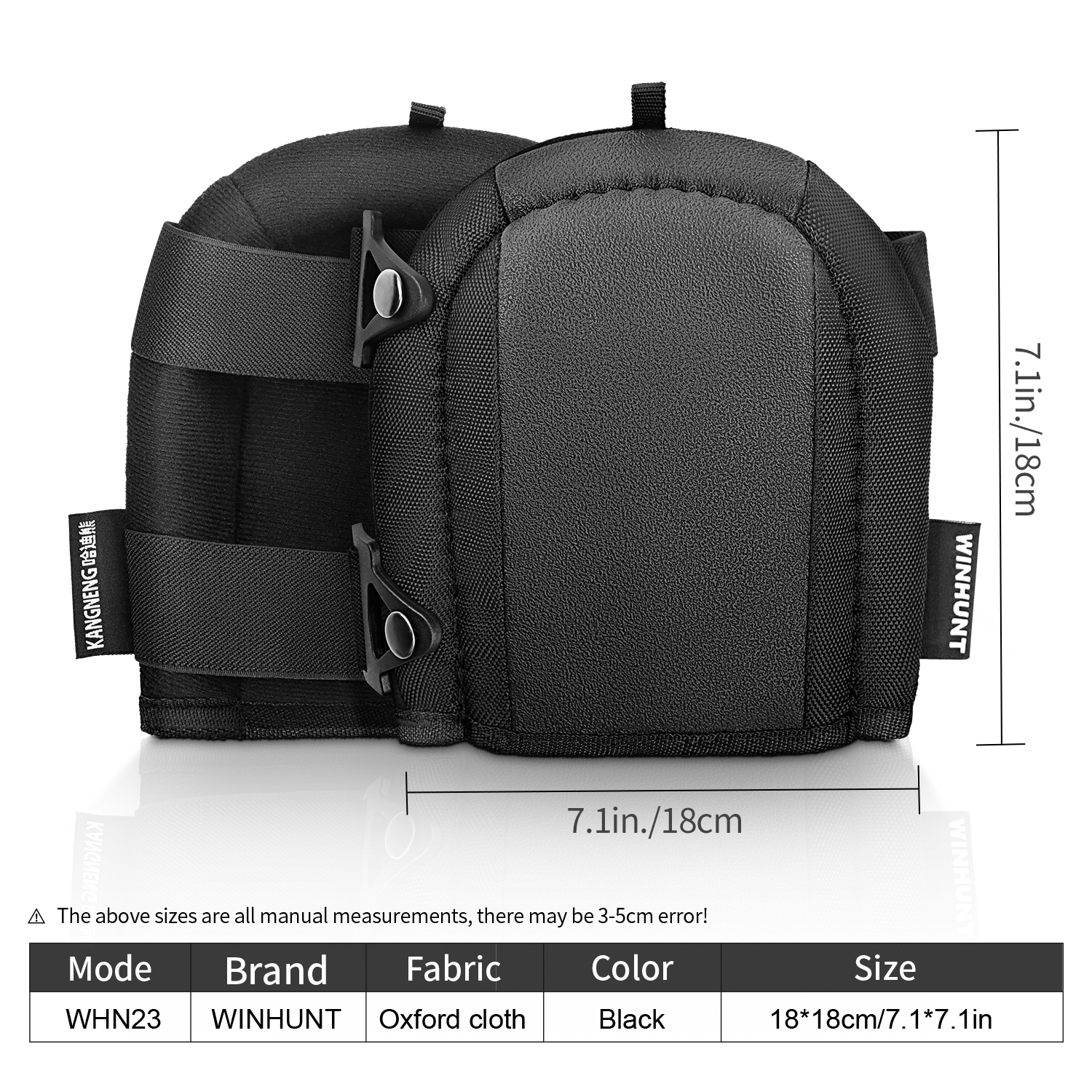 1 pair Industrial Knee Pads with Anti-Slip Grip fo... – Vicedeal