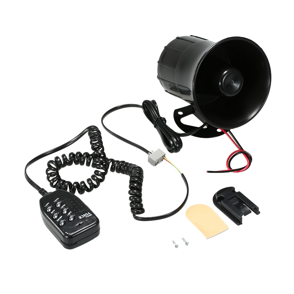 Auto 6 Tone Loud Horn Speaker Motorfiets Megafoon ... – Grandado