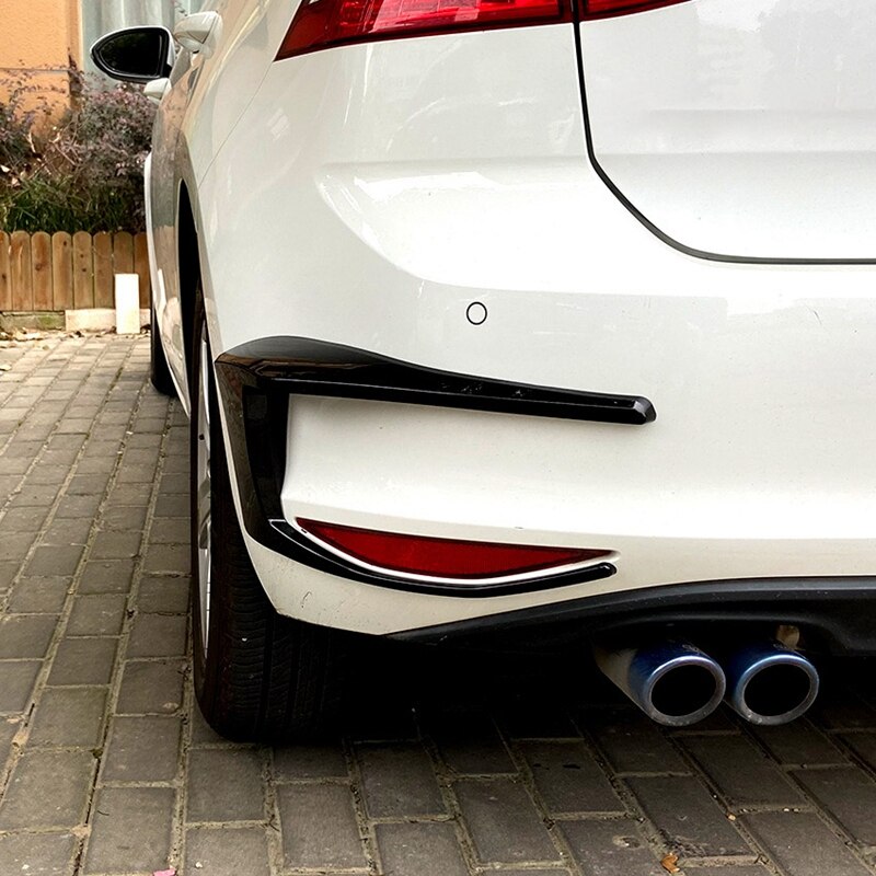 Car Rear Bumper Spoiler Air Vent Side Canards Trim... – Grandado