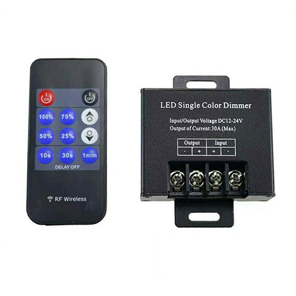DC12-24V 30A Single Channel LED Dimmer Controller ... – Grandado