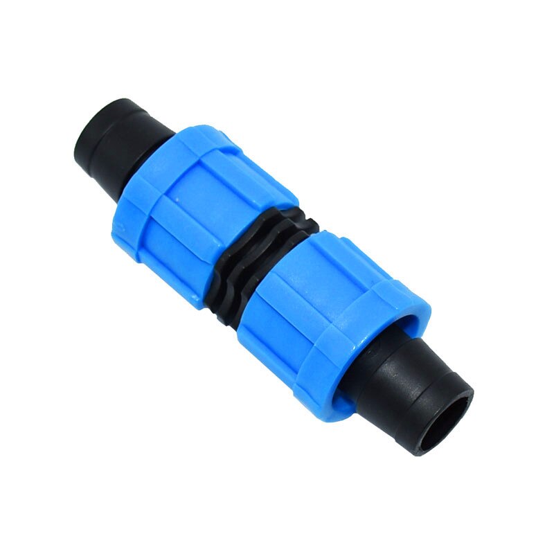 16mm drip tape connector lock nut hose repair 2-wa... – Grandado