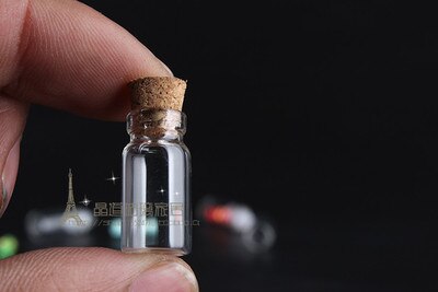 10pcs Mini Small Glass Bottles With Clear Cork Sto... – Grandado