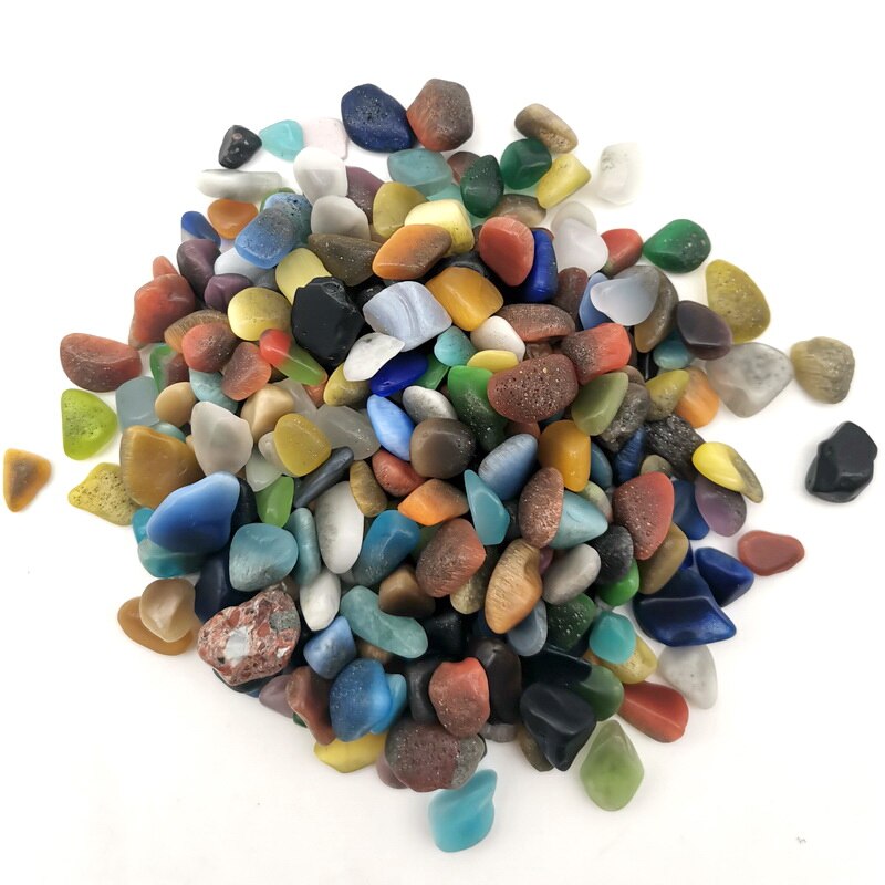 Mixed Color Decorative Beads 300g Pebble Stones Gravels Rocks Swimming ...