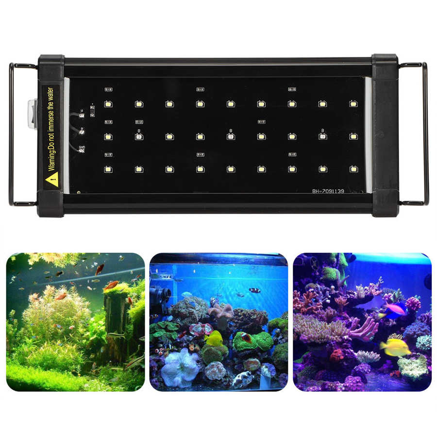 LED Aquarium Light Fish Tank Lighting with Extenda... – Vicedeal