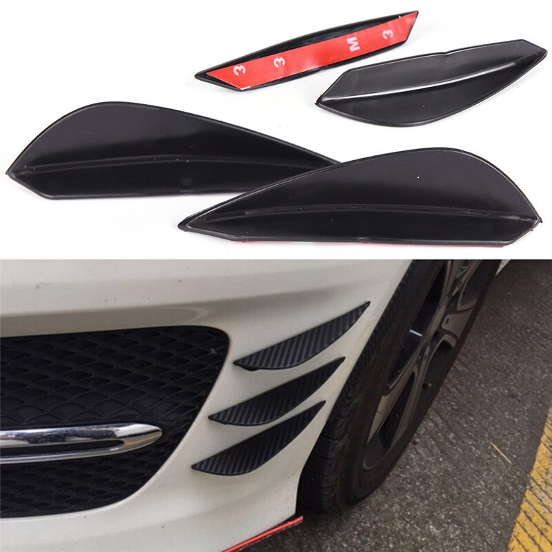 4 Stuks Bumper Spoiler Universal Voorbumper Lip Sp... – Grandado