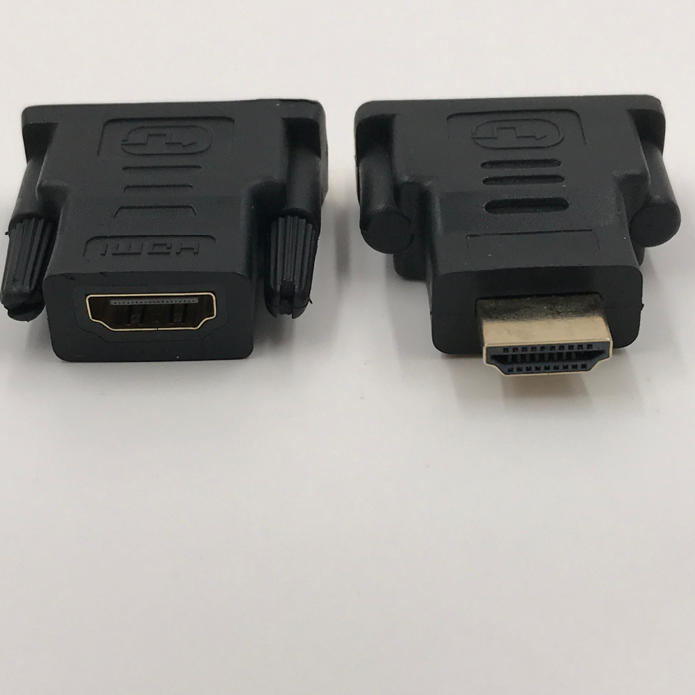 HDMI Male naar DVI Female + HDMI Female naar DVI M... – Vicedeal