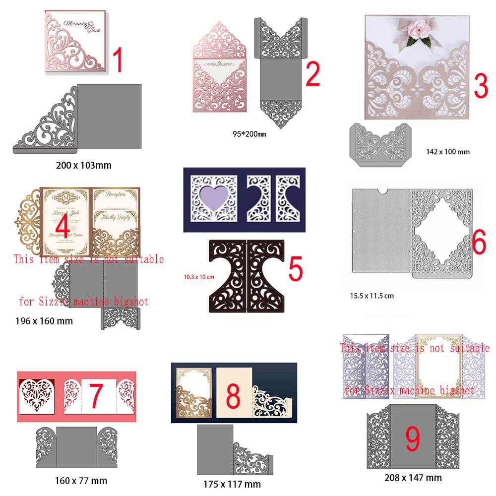 Matrices d'invitation de mariage matrices de d... – Grandado
