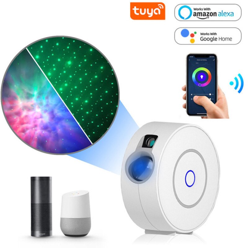 Galaxy Projector Night Light LED Smart Wifi Star S... – Grandado