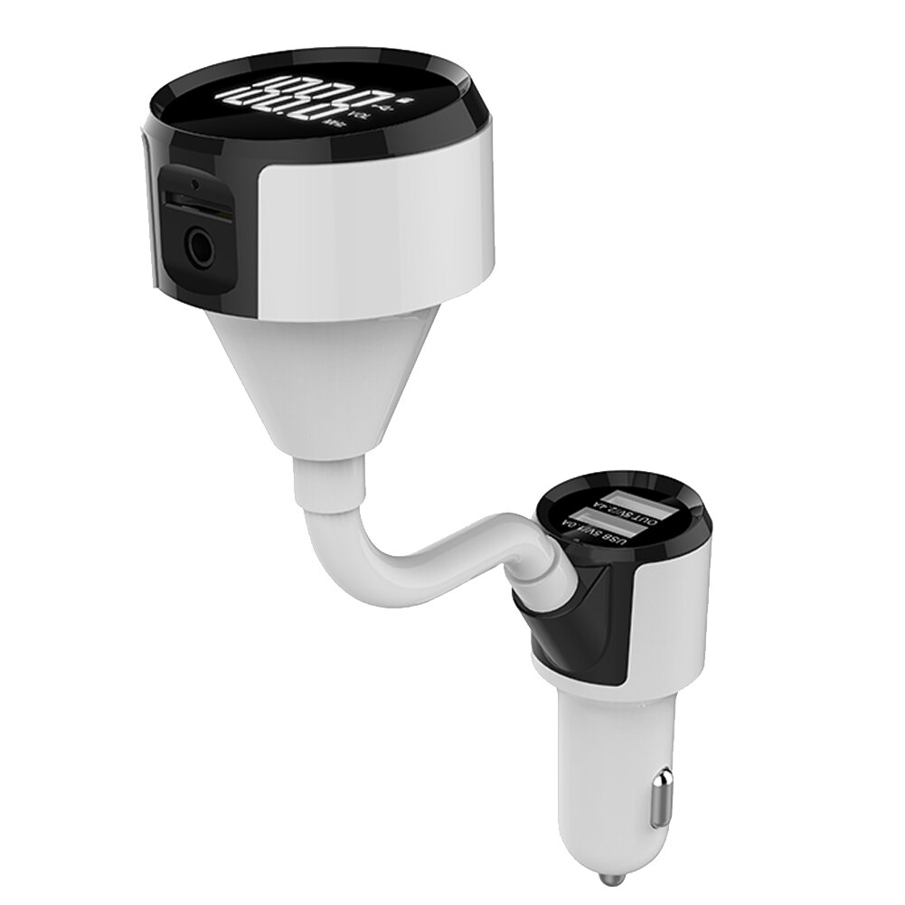 Car Bluetooth Hands-free Call FM Transmitter Charg... – Vicedeal