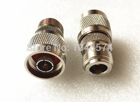 N male plug to N female jack coaxial RF connector ... – Vicedeal