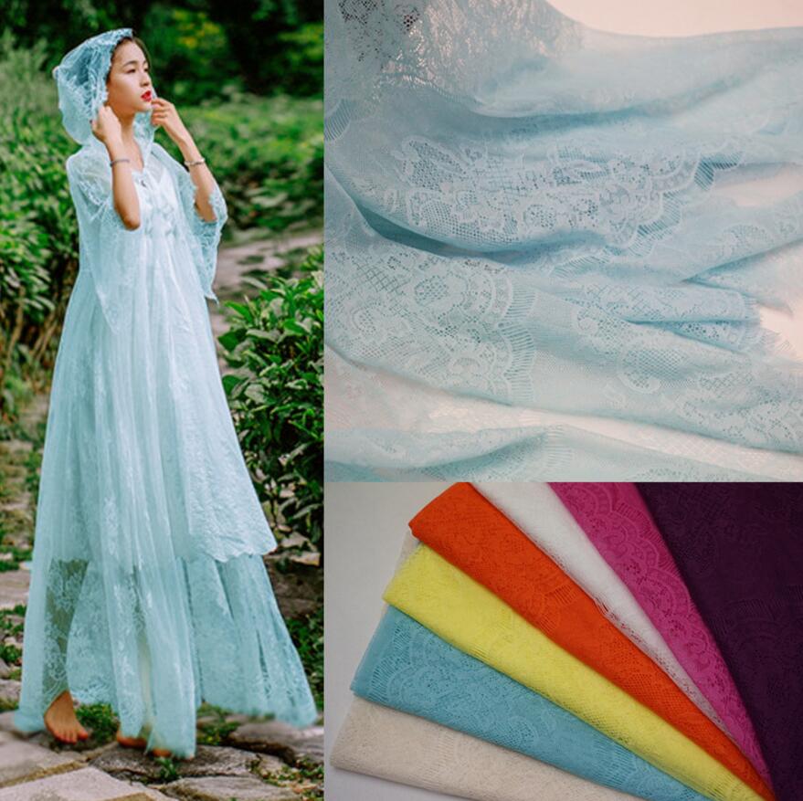 2 hof Hohle Blume Chiffon Quaste Spitze Tuch Guipu... – Grandado