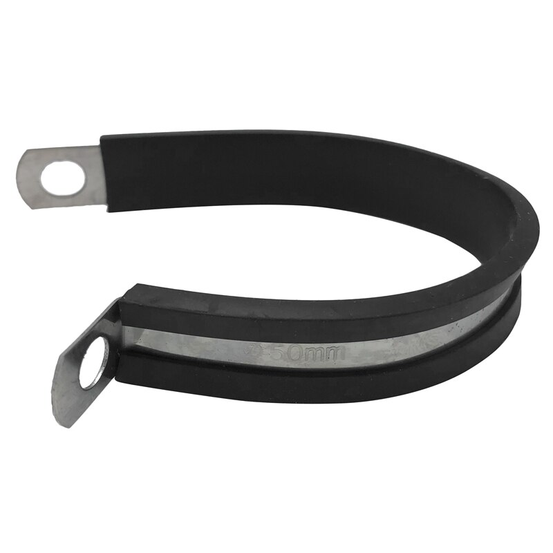 20Pcs 2 Inch Cable Clamps Stainless Steel Rubber C... – Vicedeal