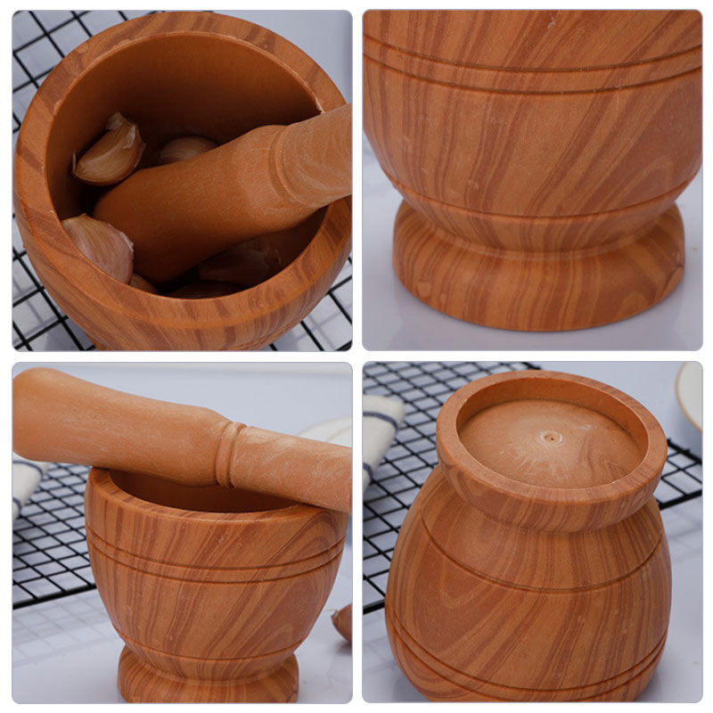 Resin Mortar Pestle Tool Set Spice Crusher Bowl To... – Grandado