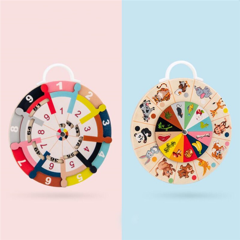 Wooden Math Toys Multiplication Table Animal Doubl... – Grandado