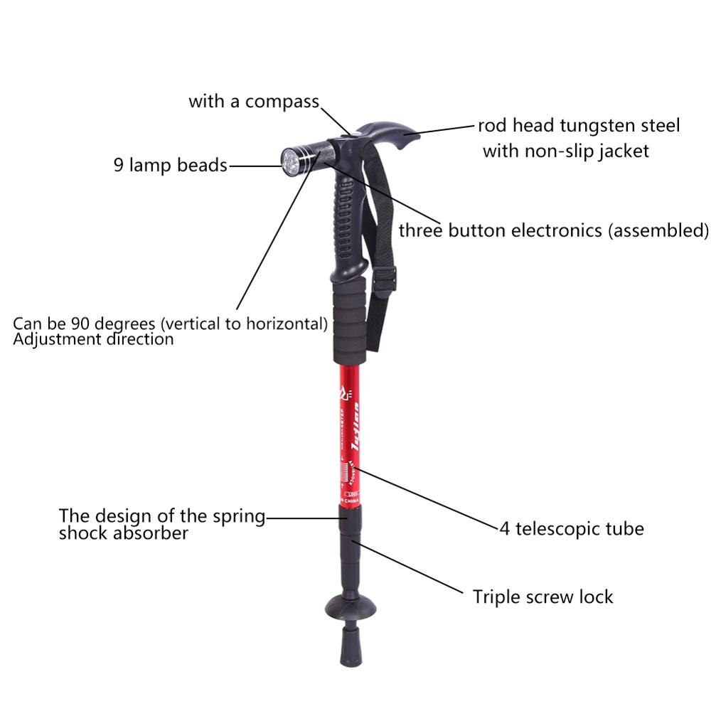 4 Color Portable Flexible Anti-Shock Telescopic Hi... – Grandado