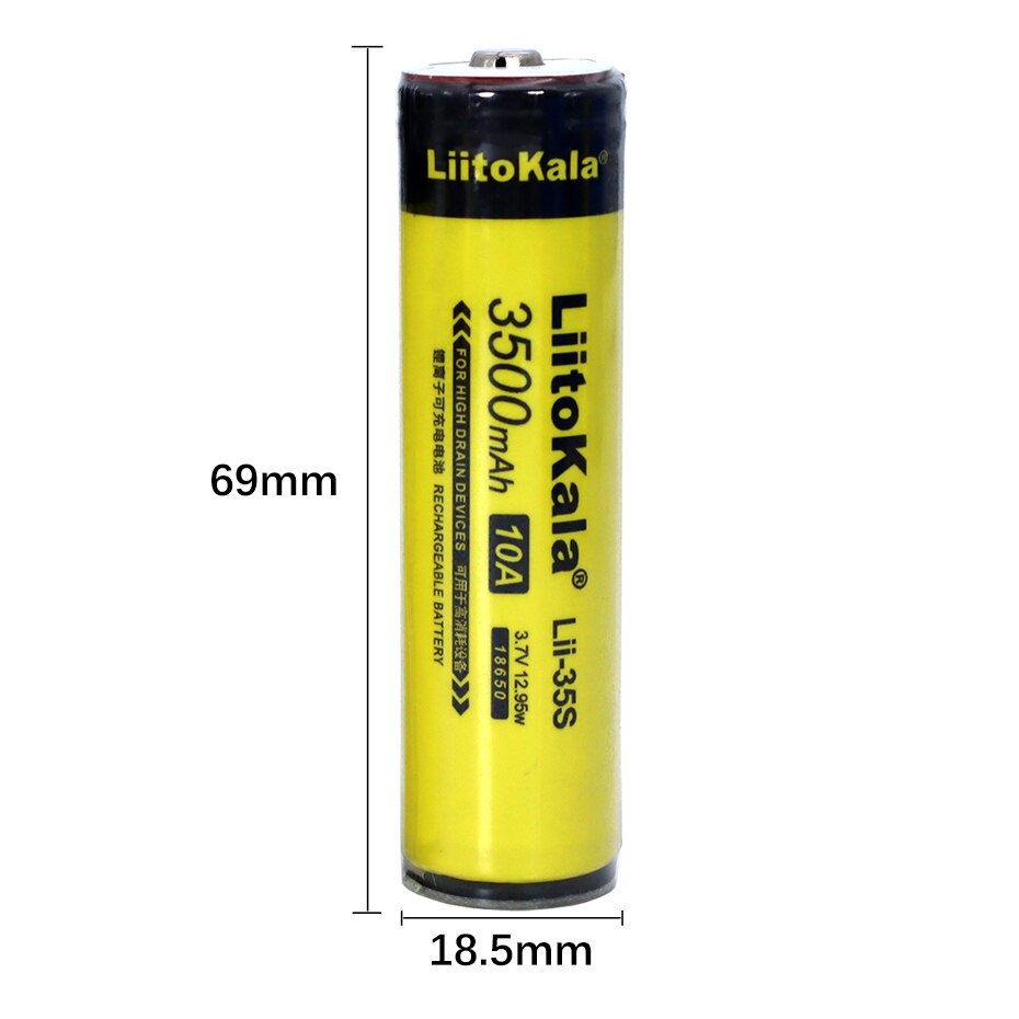 Liitokala Lii-35S Protected 18650 3400mAh Recharge... – Grandado