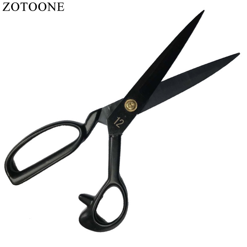 Zotoone 12 " musta vintage makas teräs räätälisaks... – Grandado