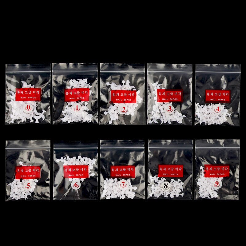 500Pcs White Acrylic French Nails Tips Half Cover ... – Grandado