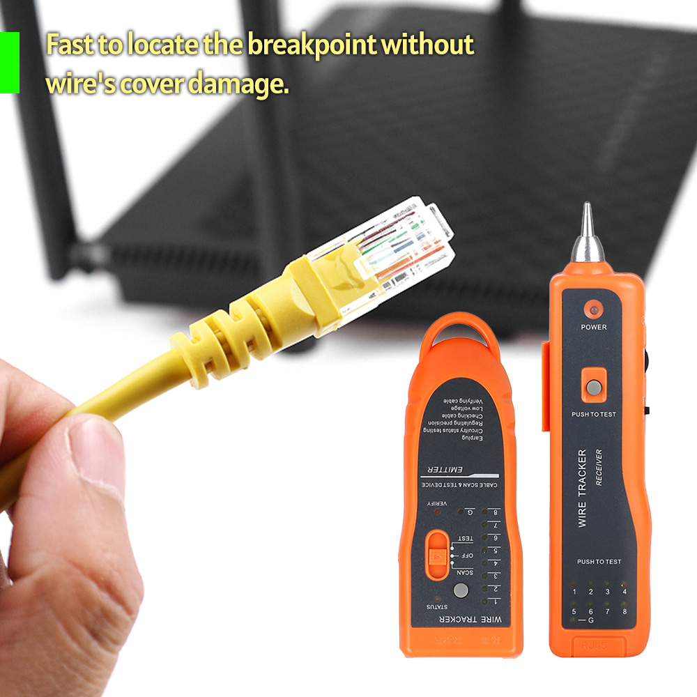 XQ-350 Multifunction Wire Tracking Meter Ethernet ... – Grandado