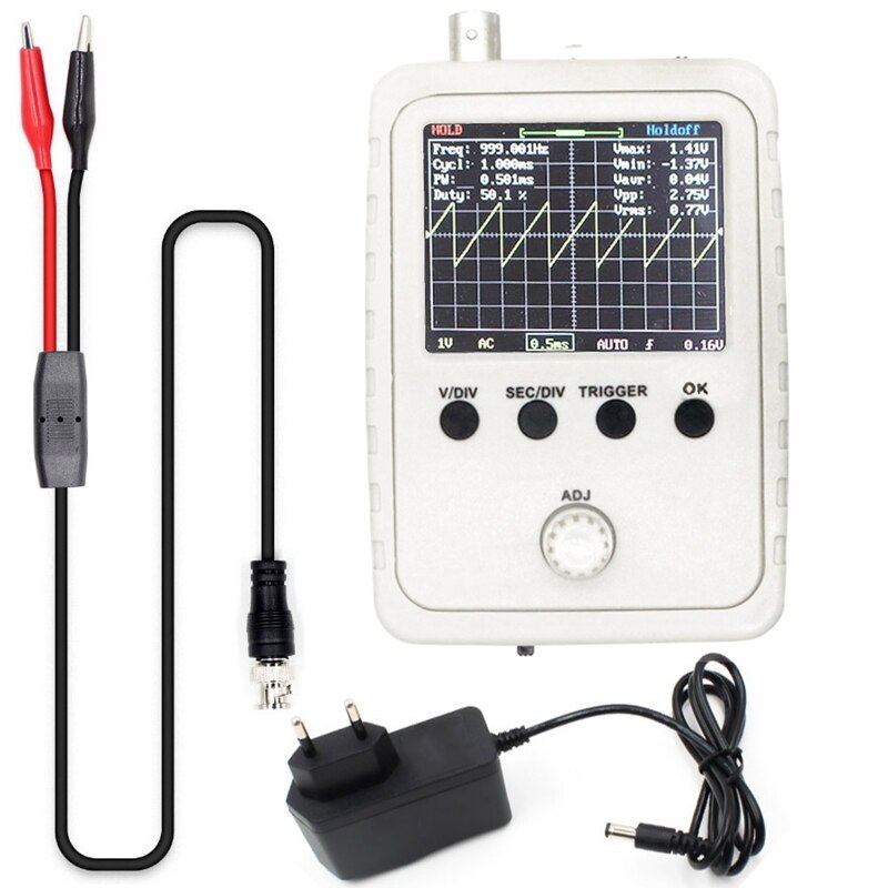 Digital oscilloskop logikanalyssats med strömadapt... – Vicedeal