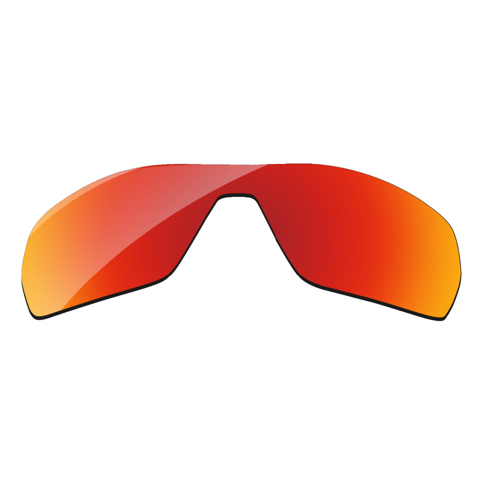Polycarbonate-Fire Red Mirror Replacement Lenses F... – Vicedeal