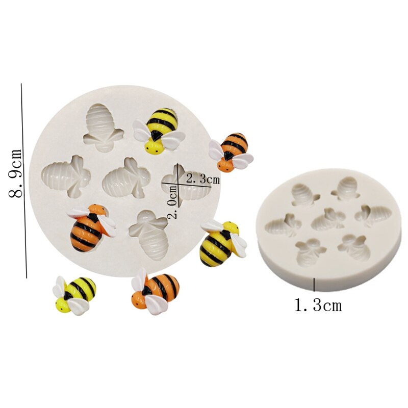 Honingraat Bijen Siliconen Mal Ijs Fondant Cake De... – Vicedeal