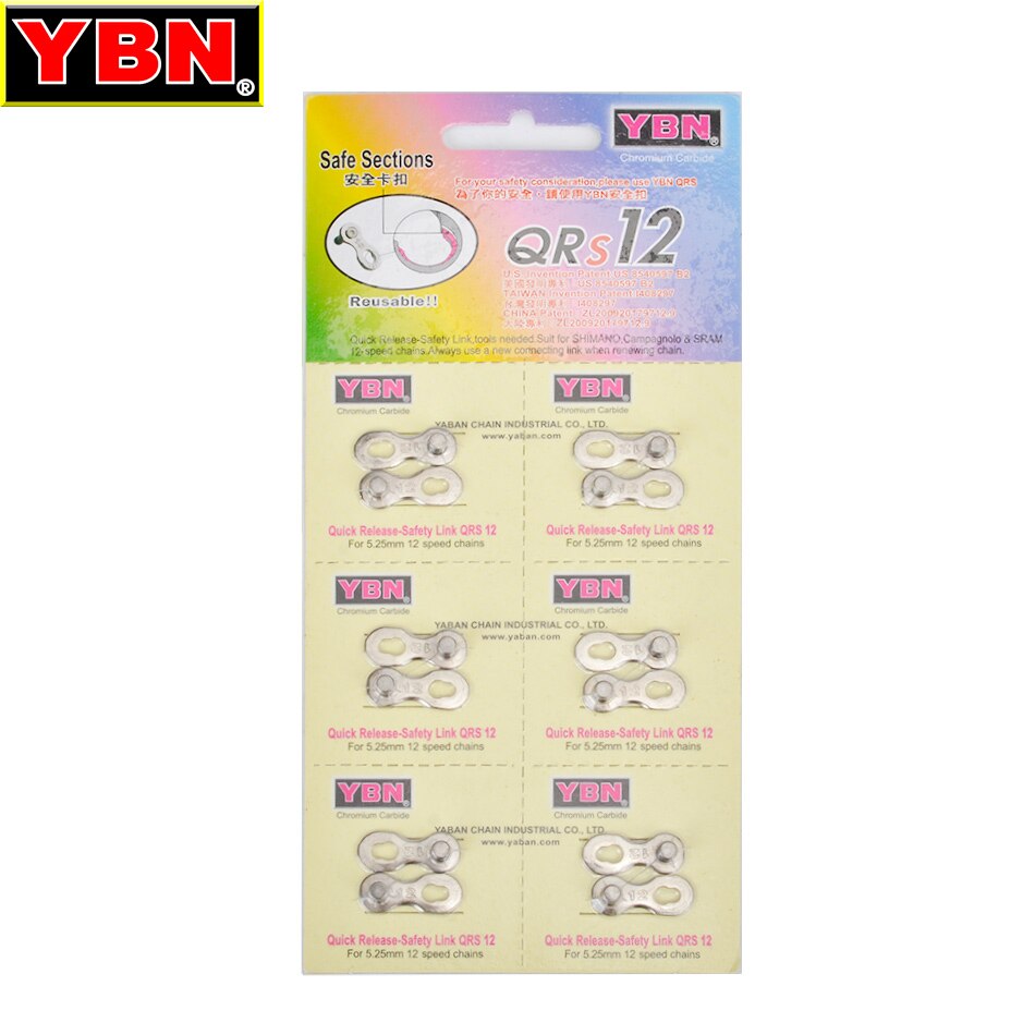 YBN 6 Pair Bike Chain Quick Link Mountain Cyclingl... – Vicedeal