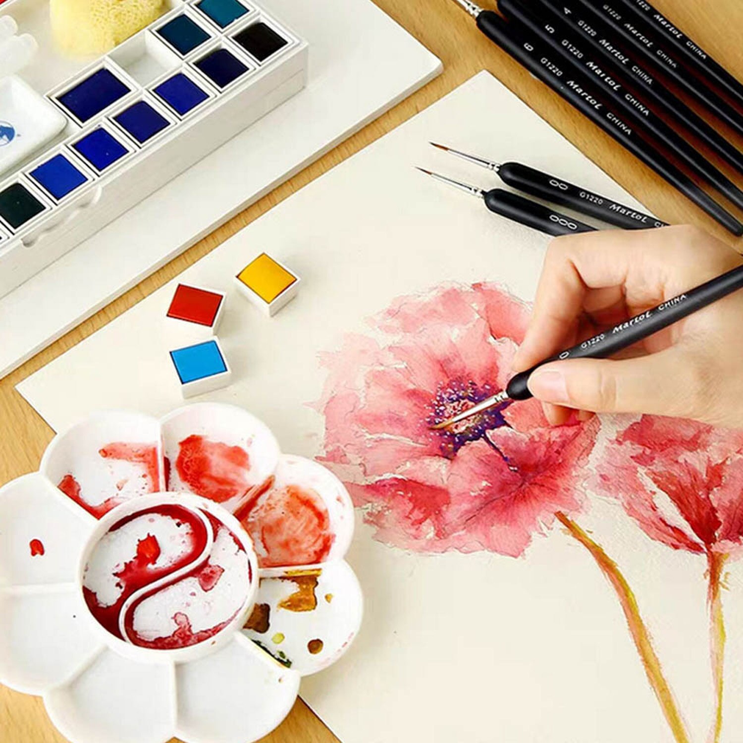 10pcs Micro Detail Paint Brush Miniature Brushes w... – Grandado