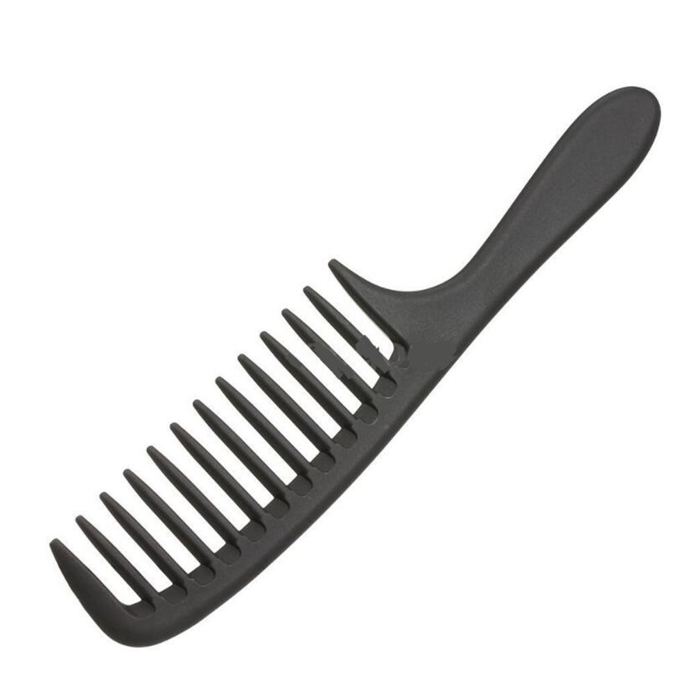 Wide-Tooth Comb Plastic Pear Flower Head Large-Too... – Grandado