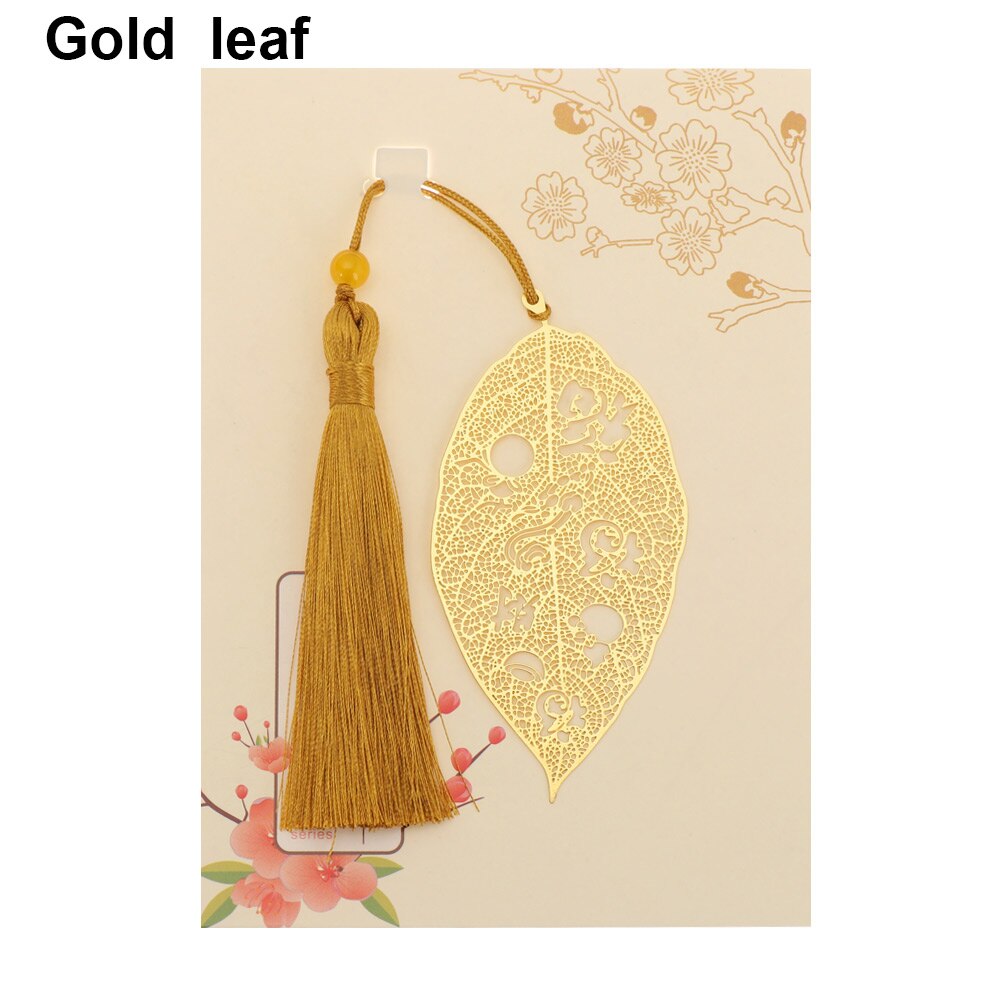 Retro Chinese Style Brass Bookmark Group Fan Shape... – Vicedeal