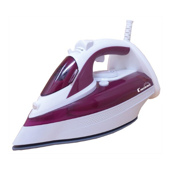 Steam Iron COMELEC PV1406 3000W White Burgundy – Grandado