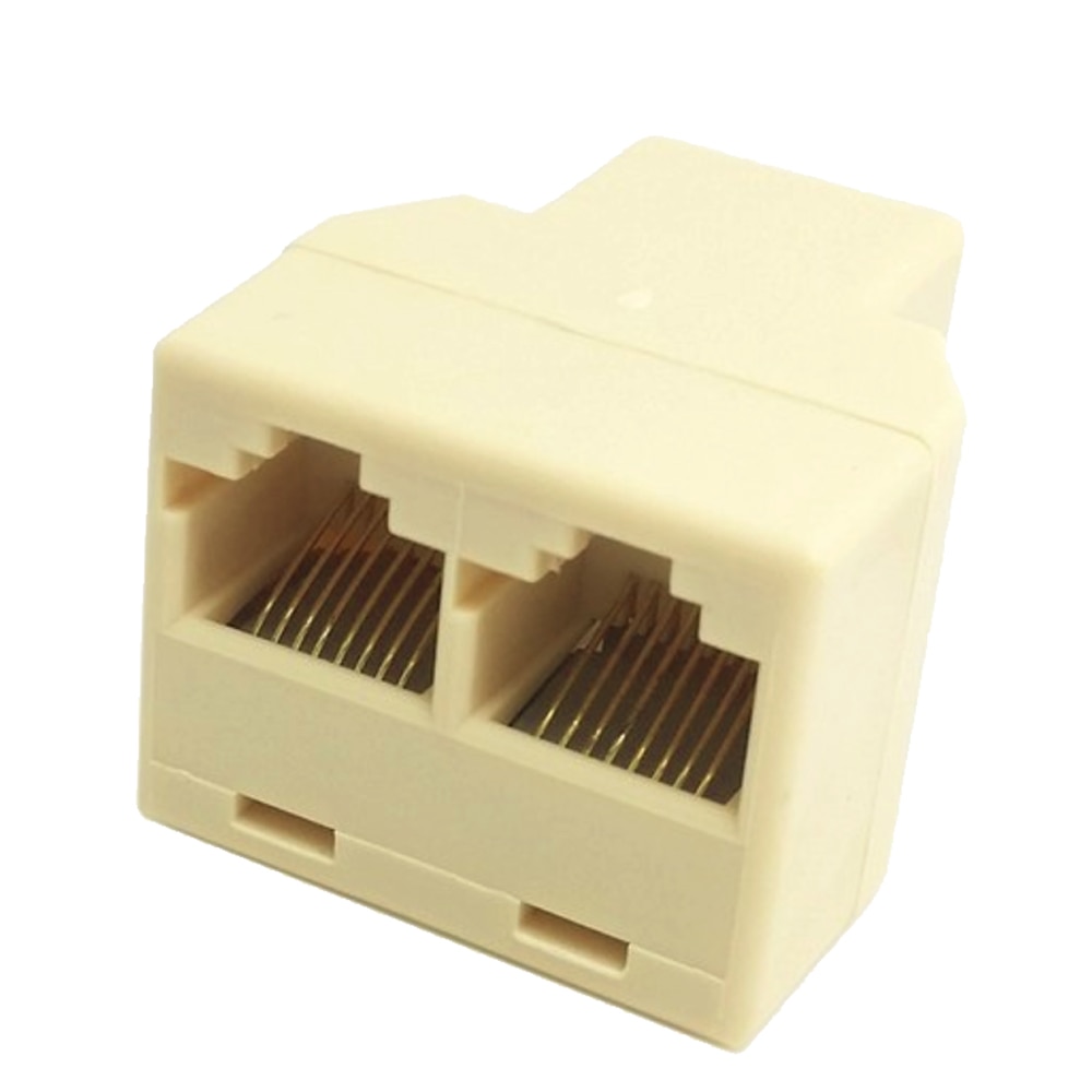 Elisona 5 Pcs Ethernet RJ45 RJ-45 Vrouwelijke om 2... – Vicedeal