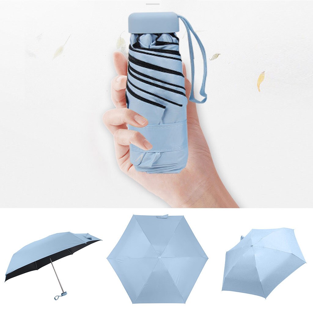 Rainy Day Pocket Umbrella Mini Folding Sun Umbrell... – Grandado