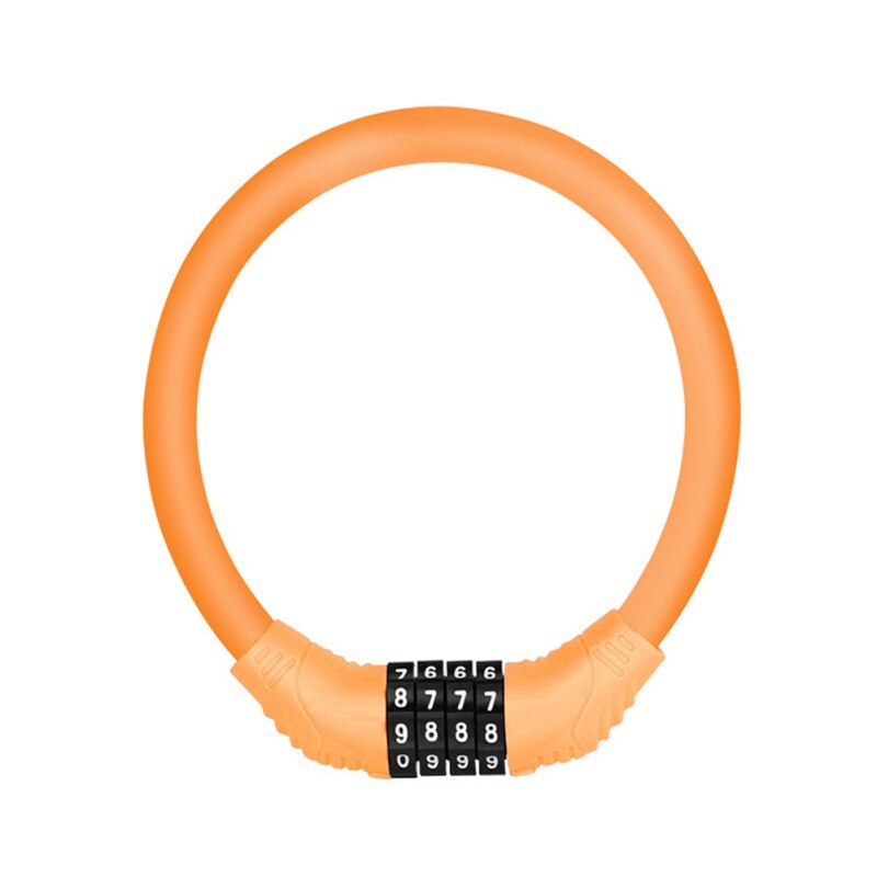 Fietsslot Vier Digit Code Lock Anti-Diefstal Mount... – Grandado