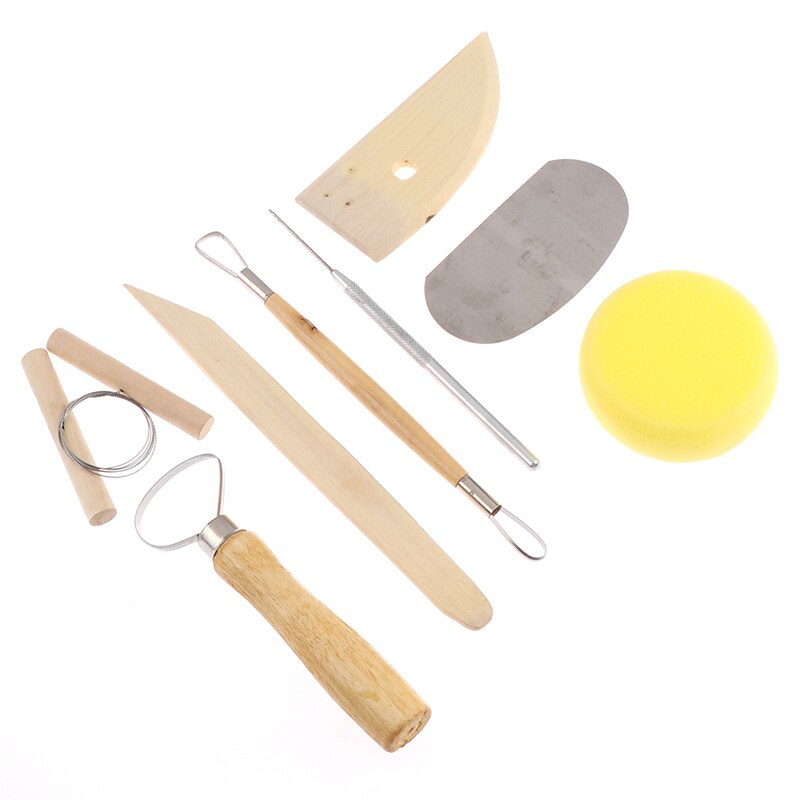8Pcs/set Pottery DIY Tool Kit Clay Making Ceramics... – Grandado