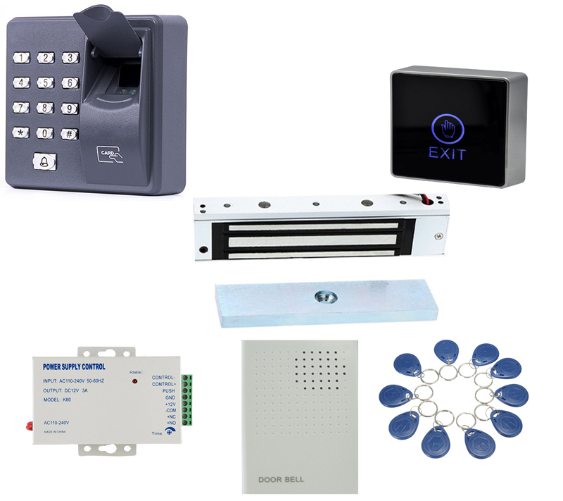 Biometric Fingerprint & RFID ID Card Door lock Acc... – Vicedeal