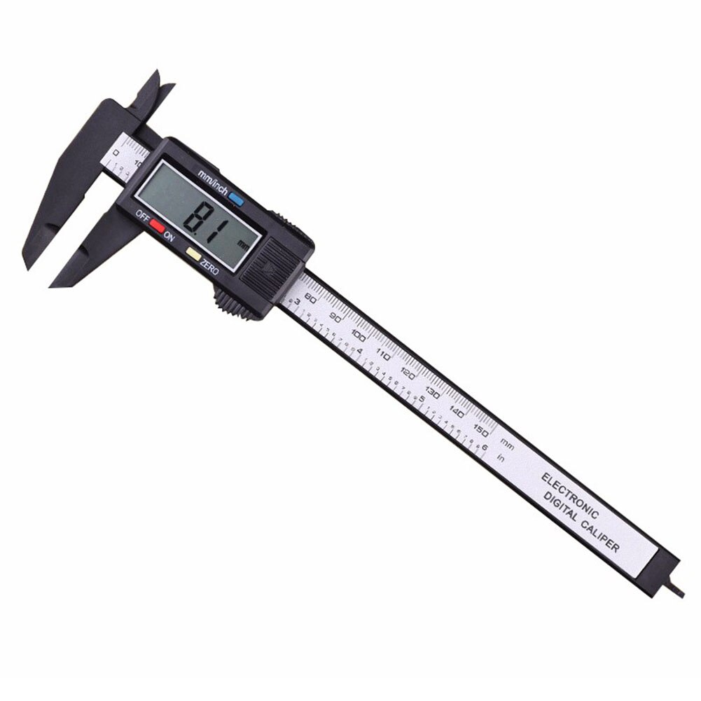 Vernier Caliper 0-150mm Measuring Tool Plastic LCD... – Grandado
