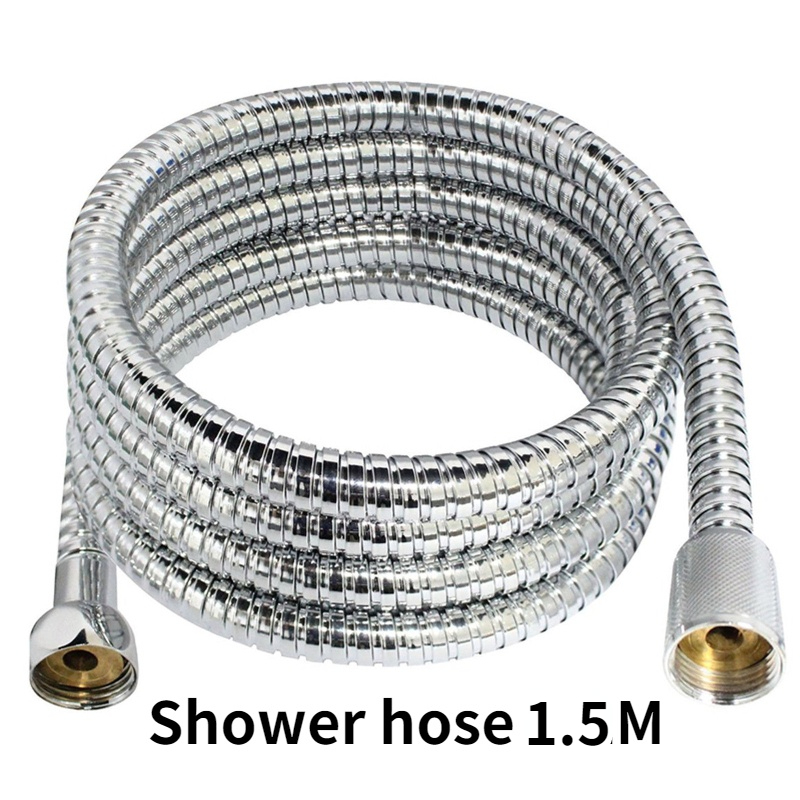 Stainless Steel Flexible Shower Hose Long Bathroom... – Vicedeal