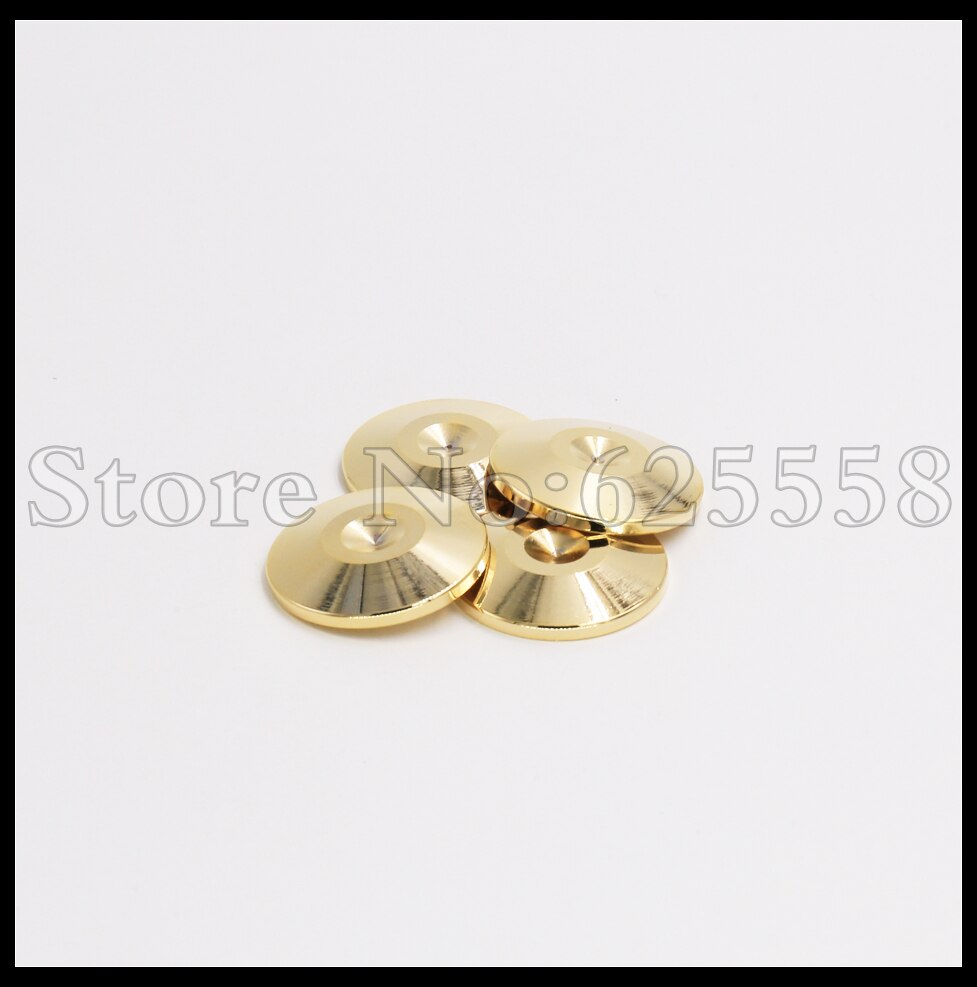4PCS 5MM Gold Plated Speaker Spike Mat Base Pad Sh... – Grandado