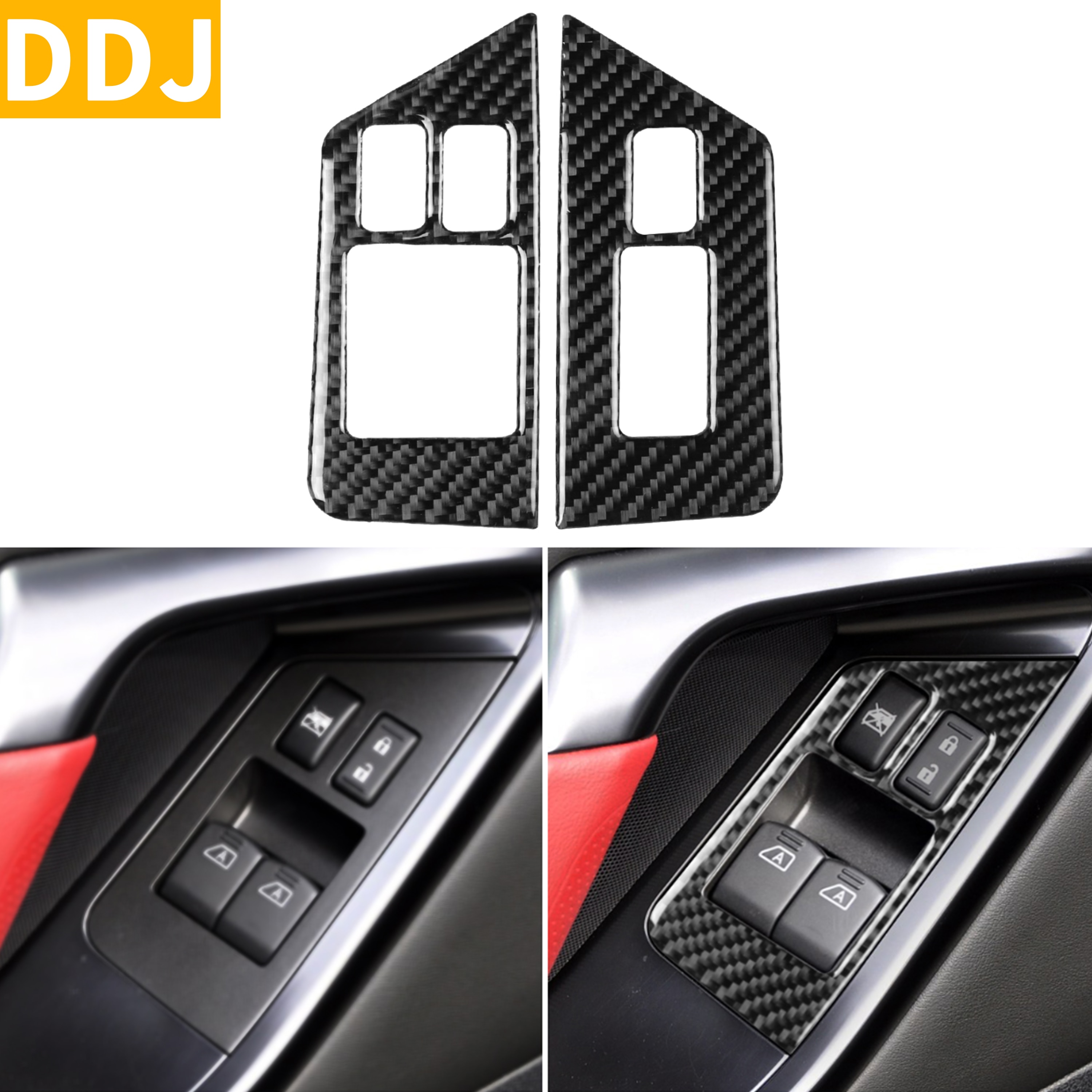 For Nissan GTR R35 Carbon Fiber Window Lift Switch... – Grandado