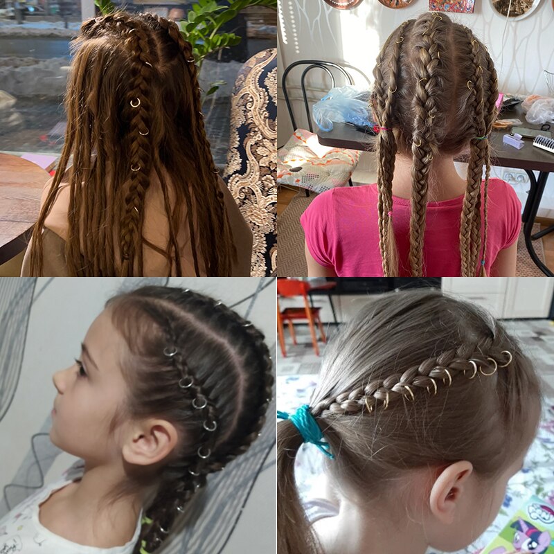 50 Stuks Mix Kleur Haar Vlecht Dreadlock Kralen Ma... – Grandado