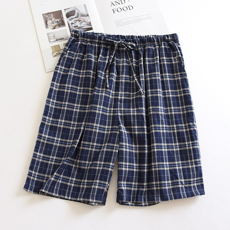 Summer Lounge Shorts Men Pure Cotton Five-point Ma... – Vicedeal