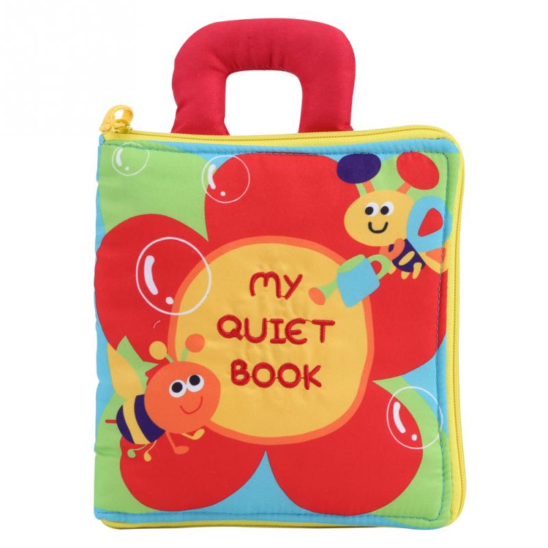 1pcs Soft Cloth Books Baby Infant Intelligence Dev... – Grandado