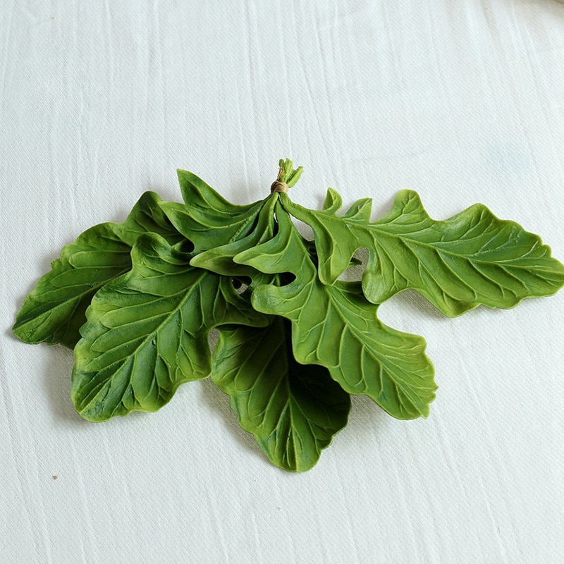 Real Touch PU Gerbera Leaves Artificial Green Plan... – Grandado