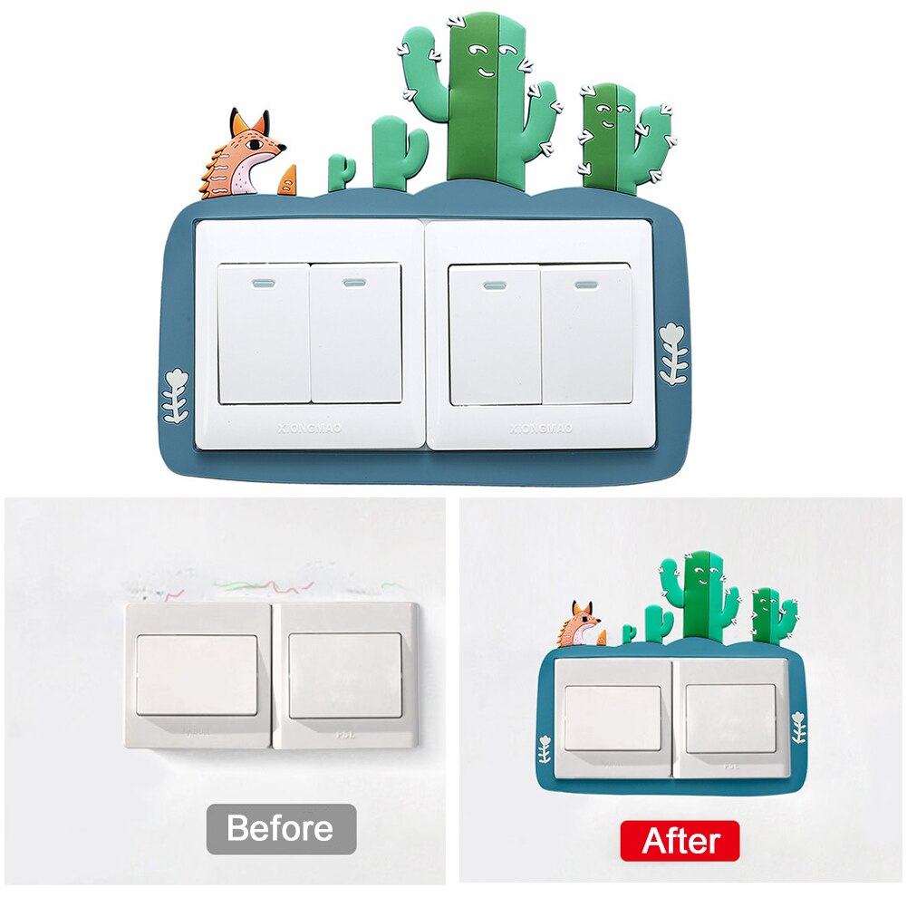 Home Decor Schakelaar Sticker Muur Art Waterdicht ... – Grandado