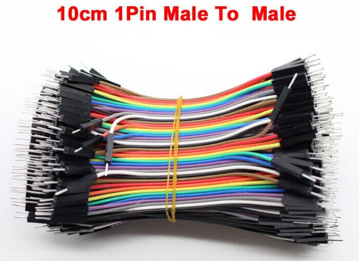 40pcs/lot 10cm 2.54mm 1pin Male to Male jumper wir... – Grandado