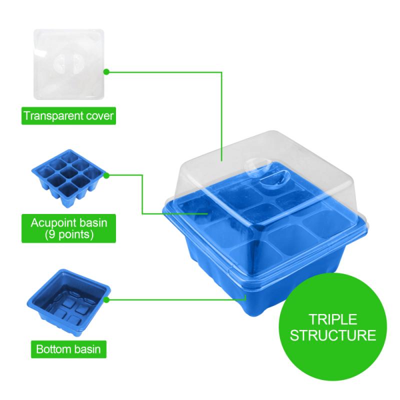 Nursery Pots Plant Seedling Growth Tray Plant Seed... – Grandado