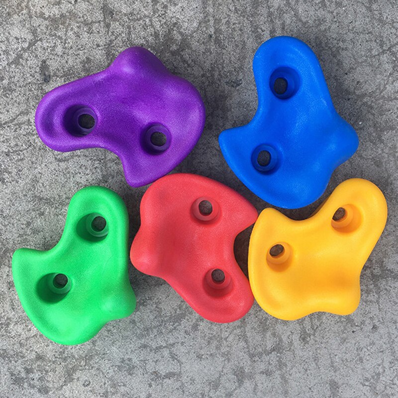 Kids Outdoor Indoor Playground Plastic Rock Climbi... – Grandado